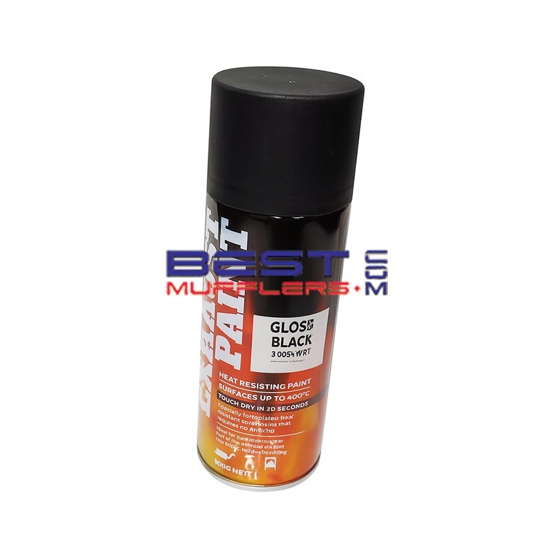 High Temperature Exhaust Paint | Gloss Black | Rated to 400 degrees