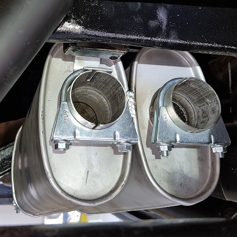 Holden HQ–WB Panel Van & Ute 2.25" Exhaust System Pipework Kit