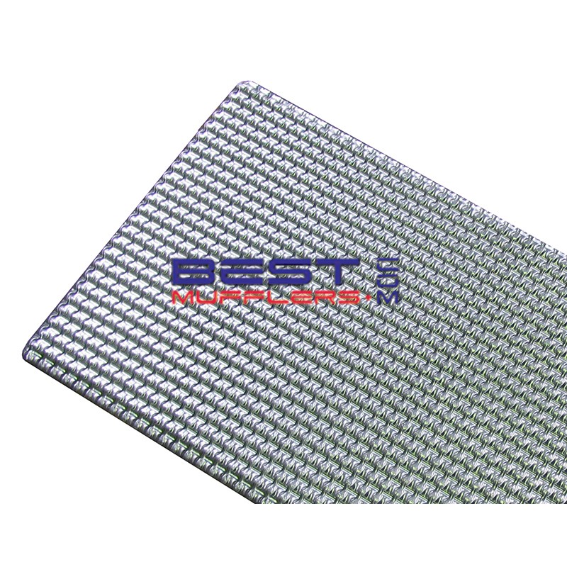 Aluminium Layered Heat Shielding Material 700mm x 580mm Rated to 900c ...