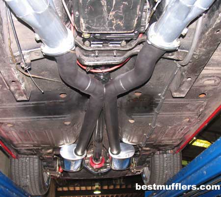 Ford Mustang 1966 347 Windsor Custom Headers & Exhaust System